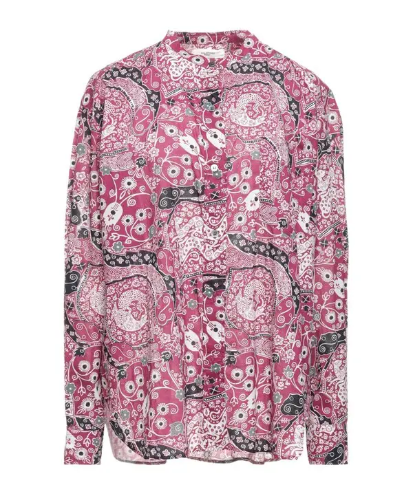 Isabel Marant Étoile Floral Printed Long-sleeve Shirt