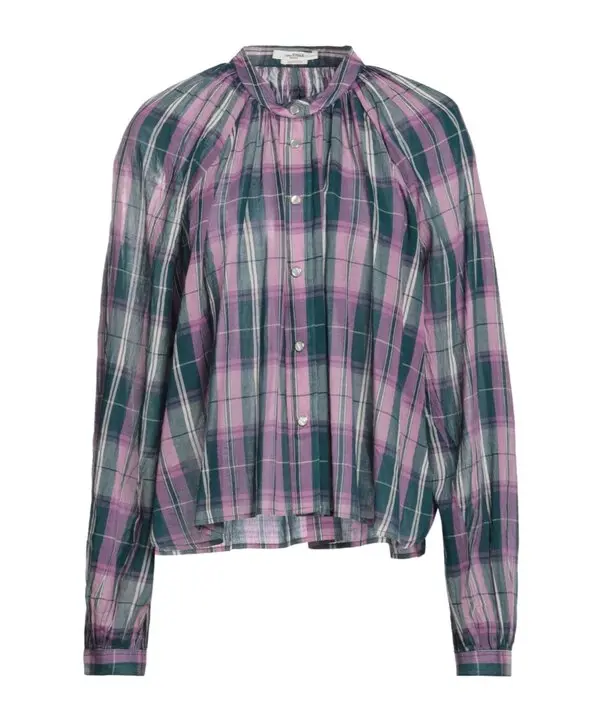Isabel Marant Étoile Plaid Long-sleeve Shirt