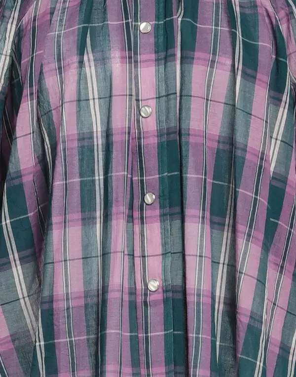 Isabel Marant Étoile Plaid Long-sleeve Shirt