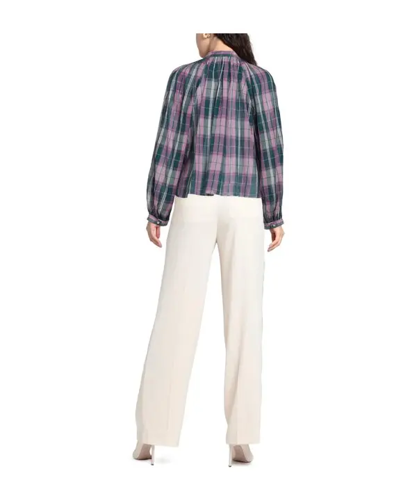 Isabel Marant Étoile Plaid Long-sleeve Shirt