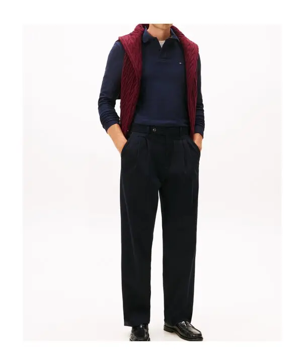 Tommy Hilfiger Herring Long-sleeve Polo Shirt