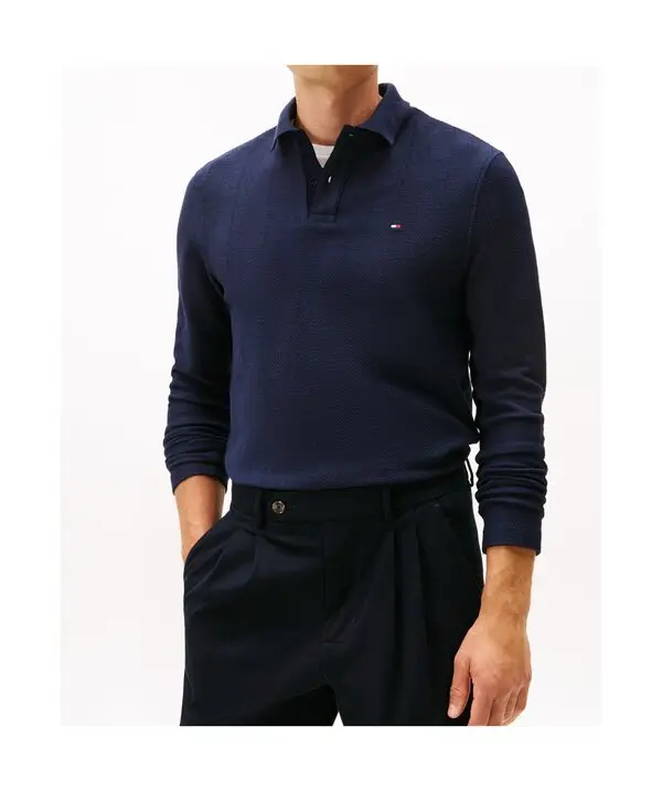 Tommy Hilfiger Herring Long-sleeve Polo Shirt