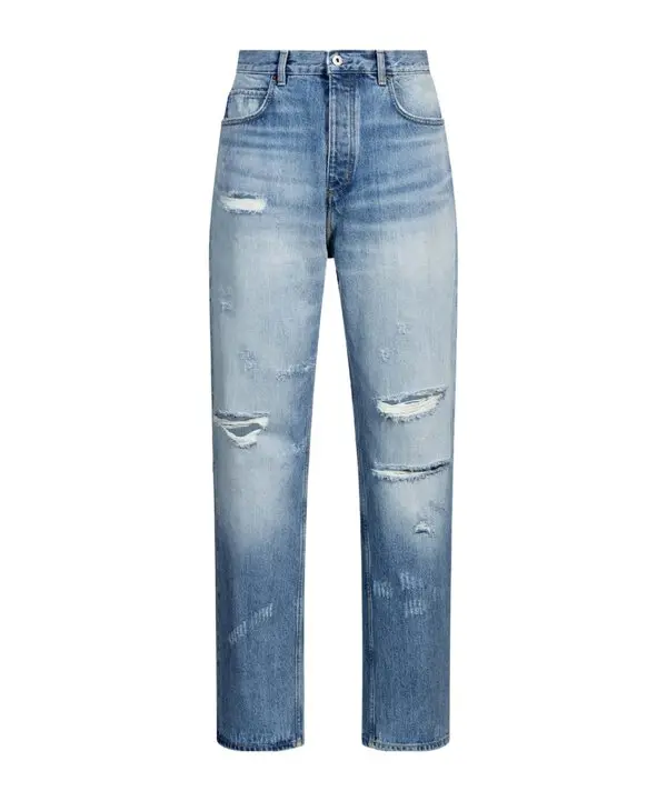 Hugo Boss High-waisted Straight-leg Jeans