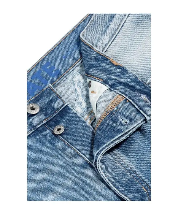 Hugo Boss High-waisted Straight-leg Jeans