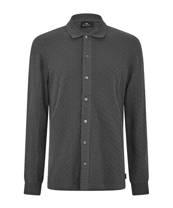 Paul Smith Ps Bttn Waffle Ls Sn61