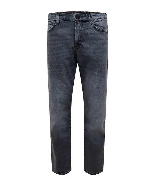 Hugo Boss Washed Straightleg Jeans - Grey