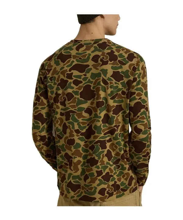 Polo Ralph Lauren Camouflage Long-sleeved T-shirt
