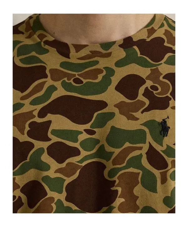 Polo Ralph Lauren Camouflage Long-sleeved T-shirt