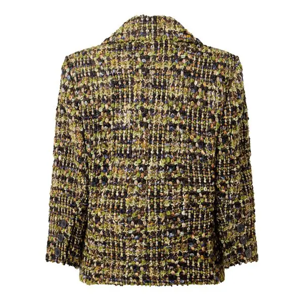 Saint Laurent Tweed Short Jacket