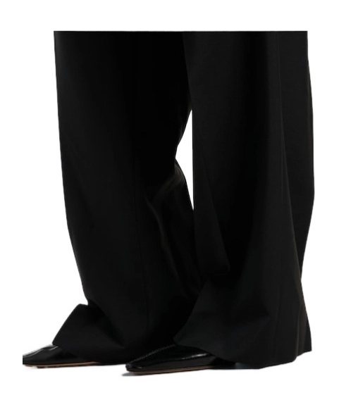 RÓHE Wool And Mohair Paneled Wide-leg Pants