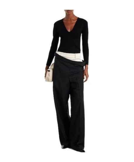 RÓHE Wool Mohair Trousers