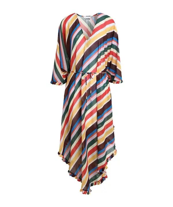 GANNI Striped Dress