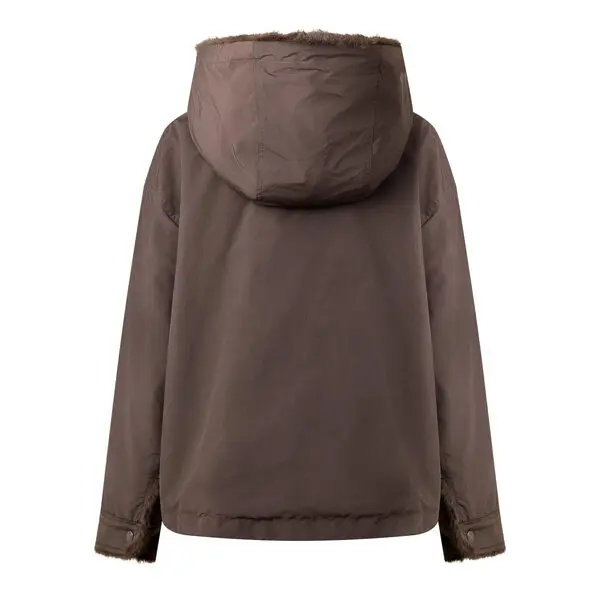 Max Mara Hooded Short Jacket