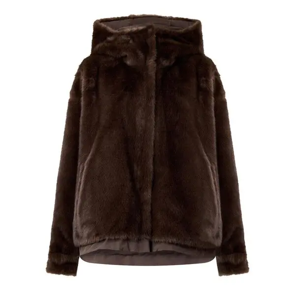Max Mara Hooded Short Jacket