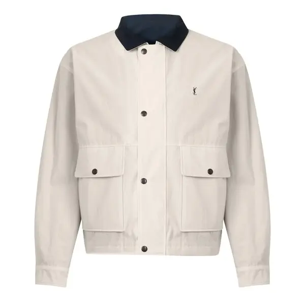 Saint Laurent Simple Collar Jacket