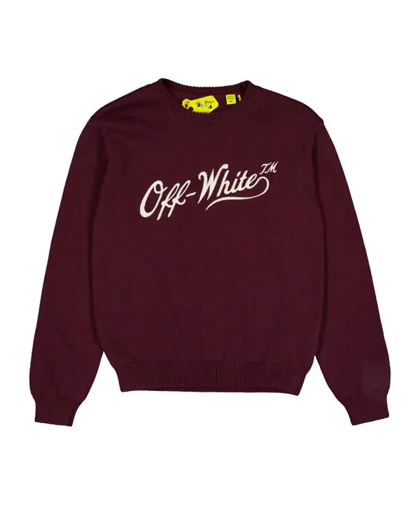 Off-White Retro Knitted Sweater