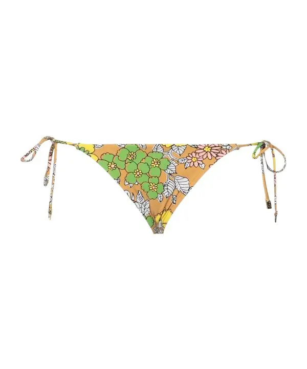 Tory Burch Floral Bikini Bottoms - Sand