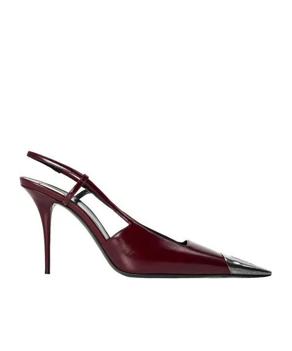 Saint Laurent Pointedtoe Slingback Pumps