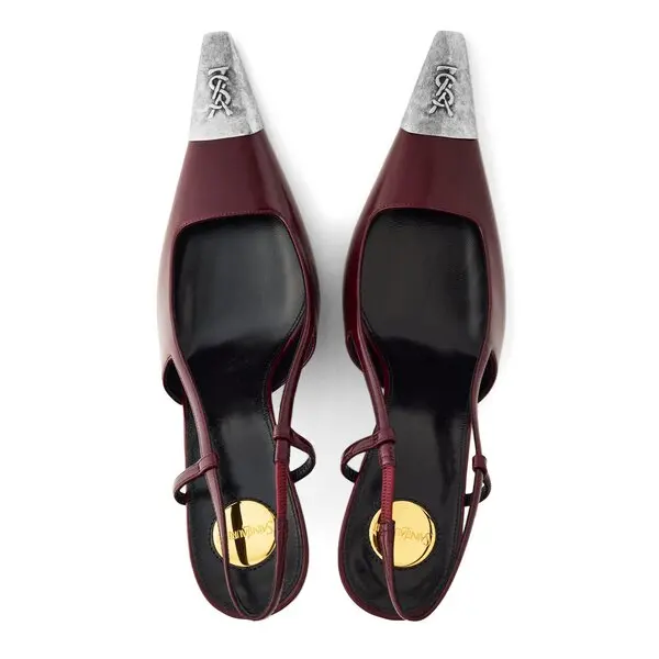 Saint Laurent Pointedtoe Slingback Pumps