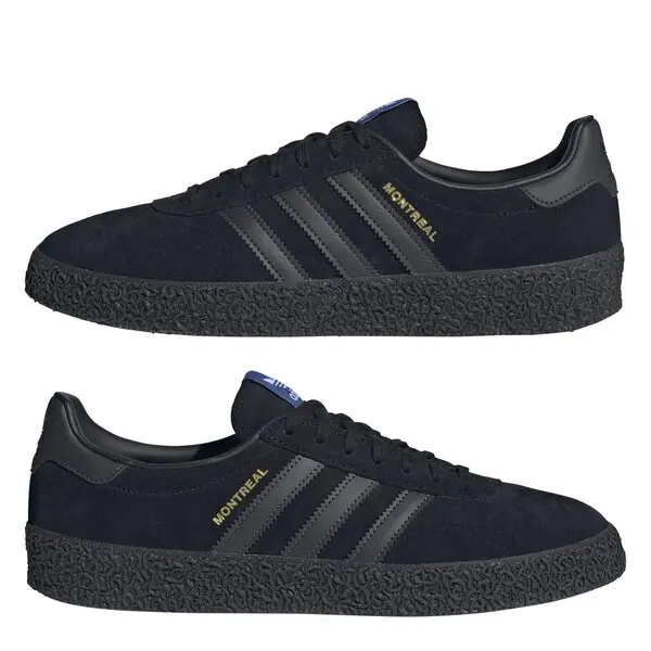 ADIDAS ORIGINALS Montreal Lace-up Sneakers - Black