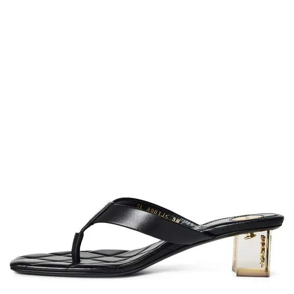 Saint Laurent Squaretoe Thong Sandal