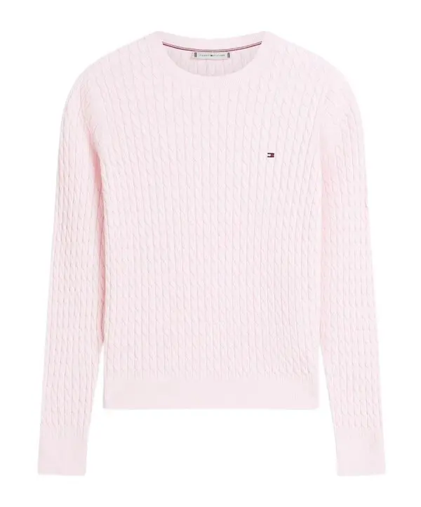 Tommy Hilfiger Cableknit Crewneck Longsleeve Sweater