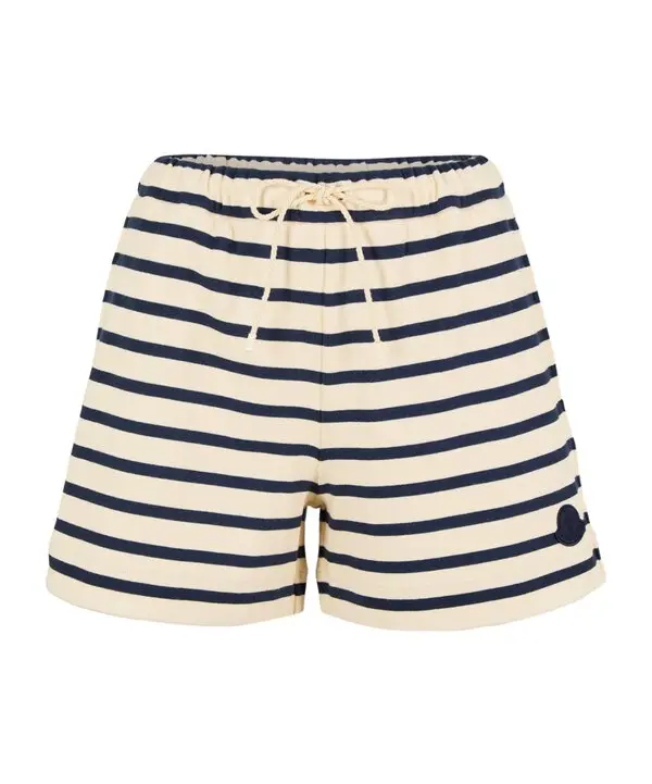 Moncler Striped Drawstring Shorts - No