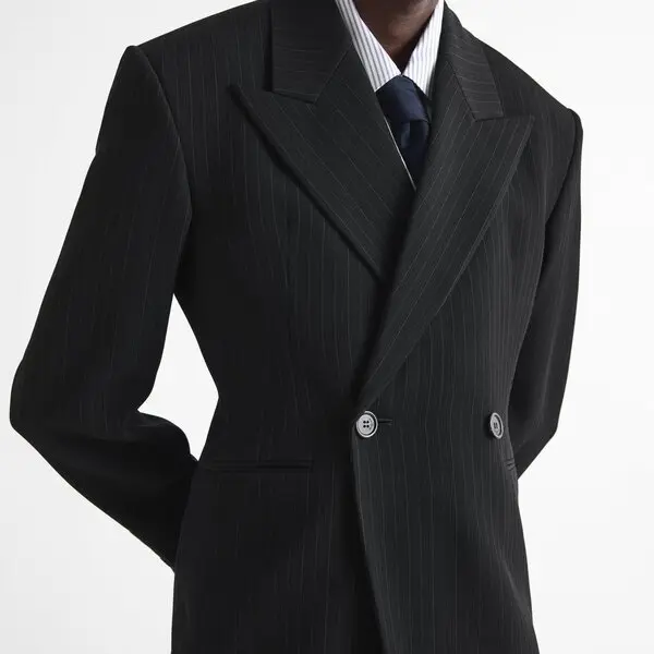 Saint Laurent Double Breasted Coat
