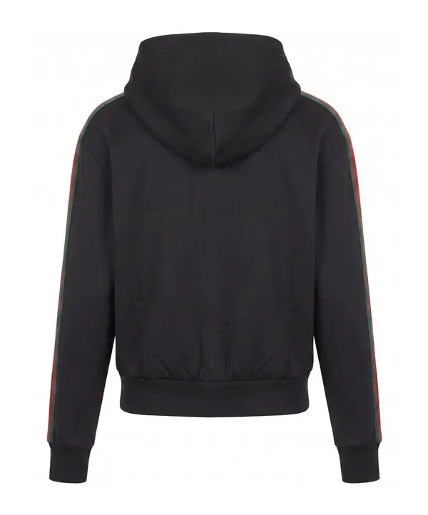 Gucci Long-sleeve Hooded Sweatshirt