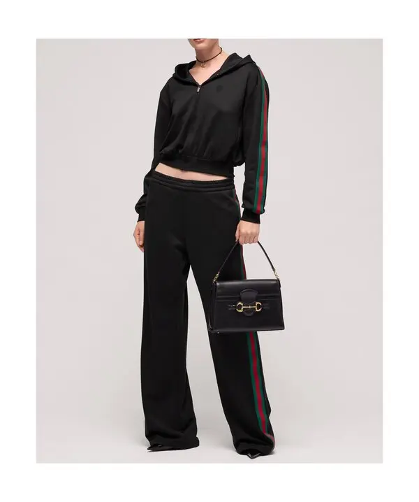 Gucci Long Sleeve Hooded Sweatshirt