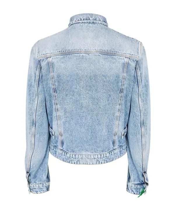 Dsquared2 Denim Jacket With Collar