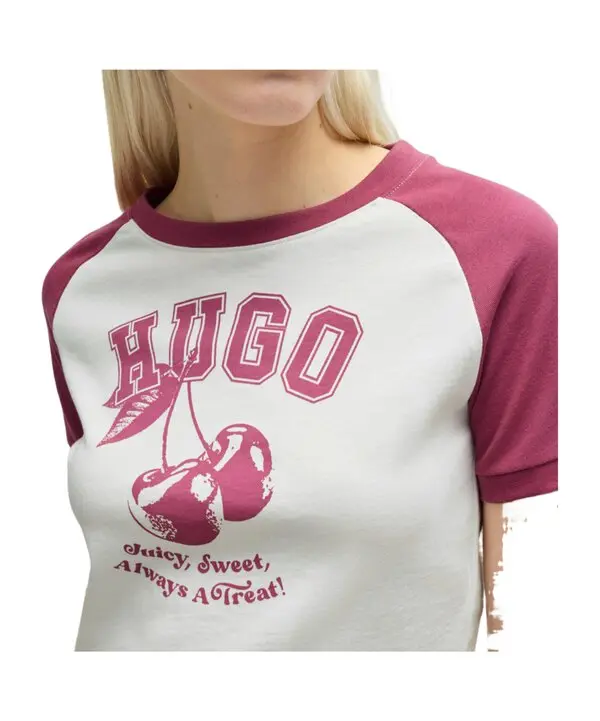 Hugo Boss Loose Cropped Tshirt