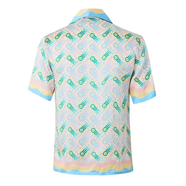 Casablanca Collared Shortsleeve Shirt
