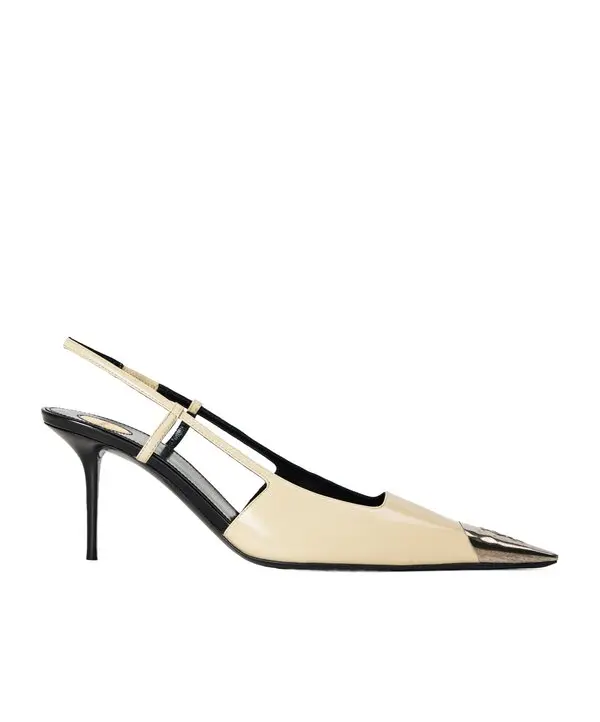 Saint Laurent Slimfit Stilettoheel Pumps - Nude