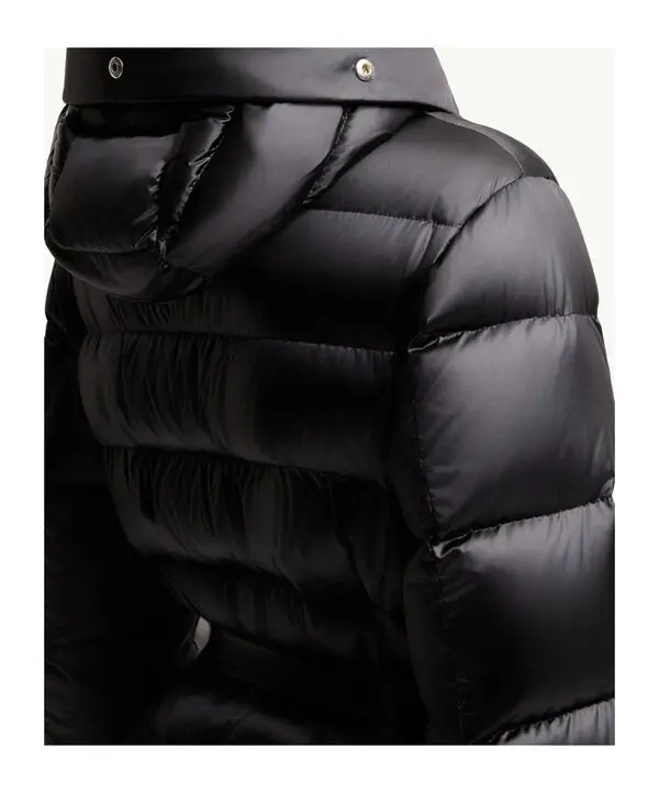 Moncler Cupidones Shearling-trimmed Short Down Jacket