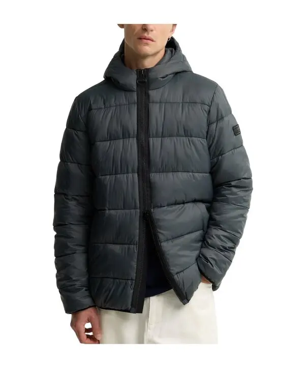 Barbour Fixed Hood Short Puffer Jacket