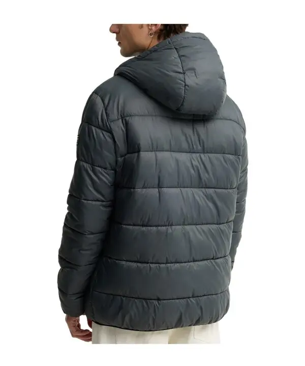 Barbour Fixed Hood Short Puffer Jacket