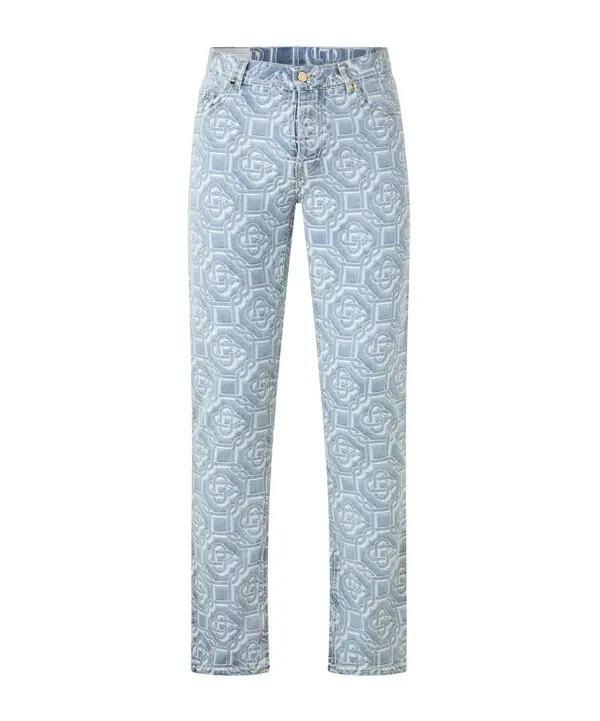 Casablanca Light Jacquard Jeans