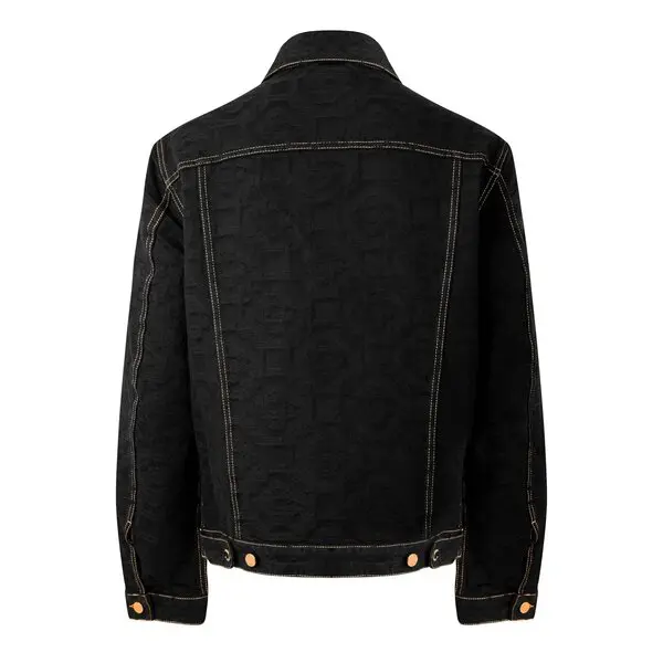 Casablanca Collared Denim Jacket