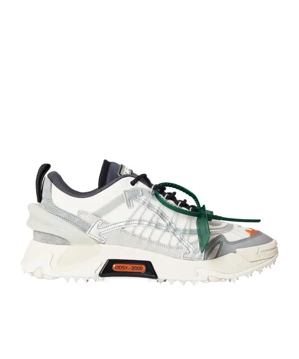 Off-White Colorblocked Chunky Sole Sneakers - No