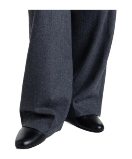 Vince Wool-blend Flannel Wide-leg Pants
