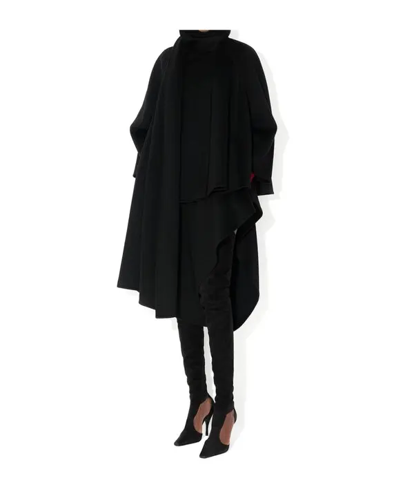 Alaïa Double Face Cashmere Scarf Coat