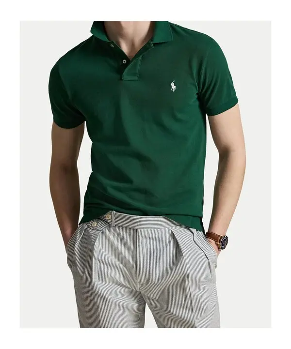 Polo Ralph Lauren Logo-embroidered Piqué Polo Shirt