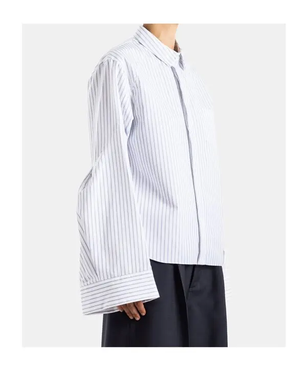 Sacai Striped Poplin Shirt