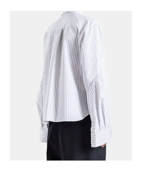 Sacai Striped Poplin Shirt
