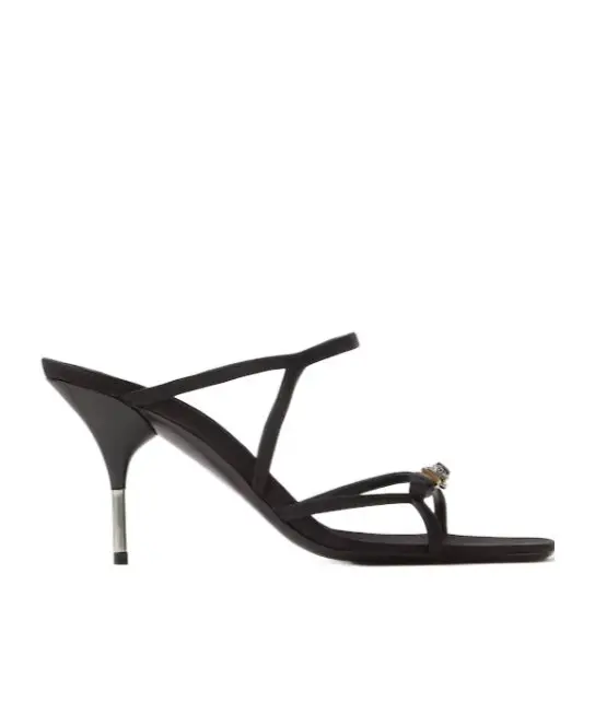 Versace Nyx Satins Mules