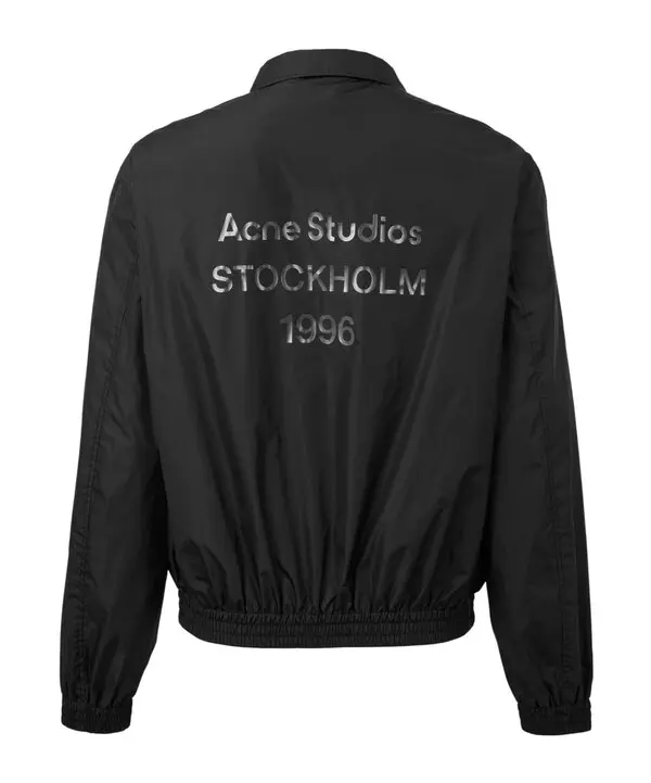 NAPAPIJRI Collared Zipup Cropped Bomber Jacket