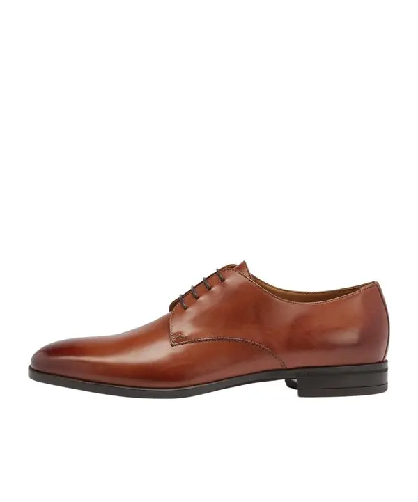 Hugo Boss Polishedleather Derby Shoes
