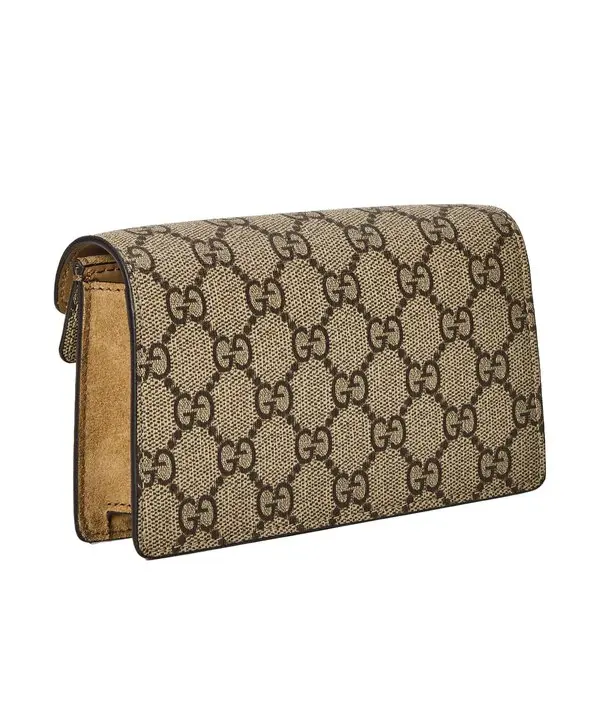 Gucci Supreme Super Mini Bag - Beige