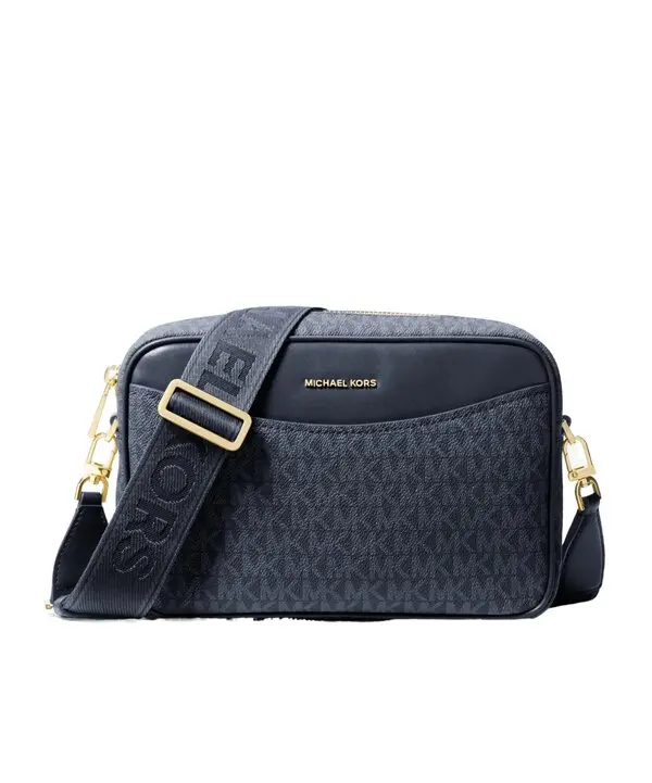Michael Kors Bev Large Signature Logo Crossbody Bag